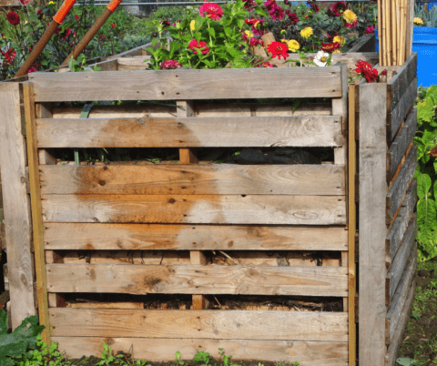 Benefits of composting and how to get started on a compost bin.